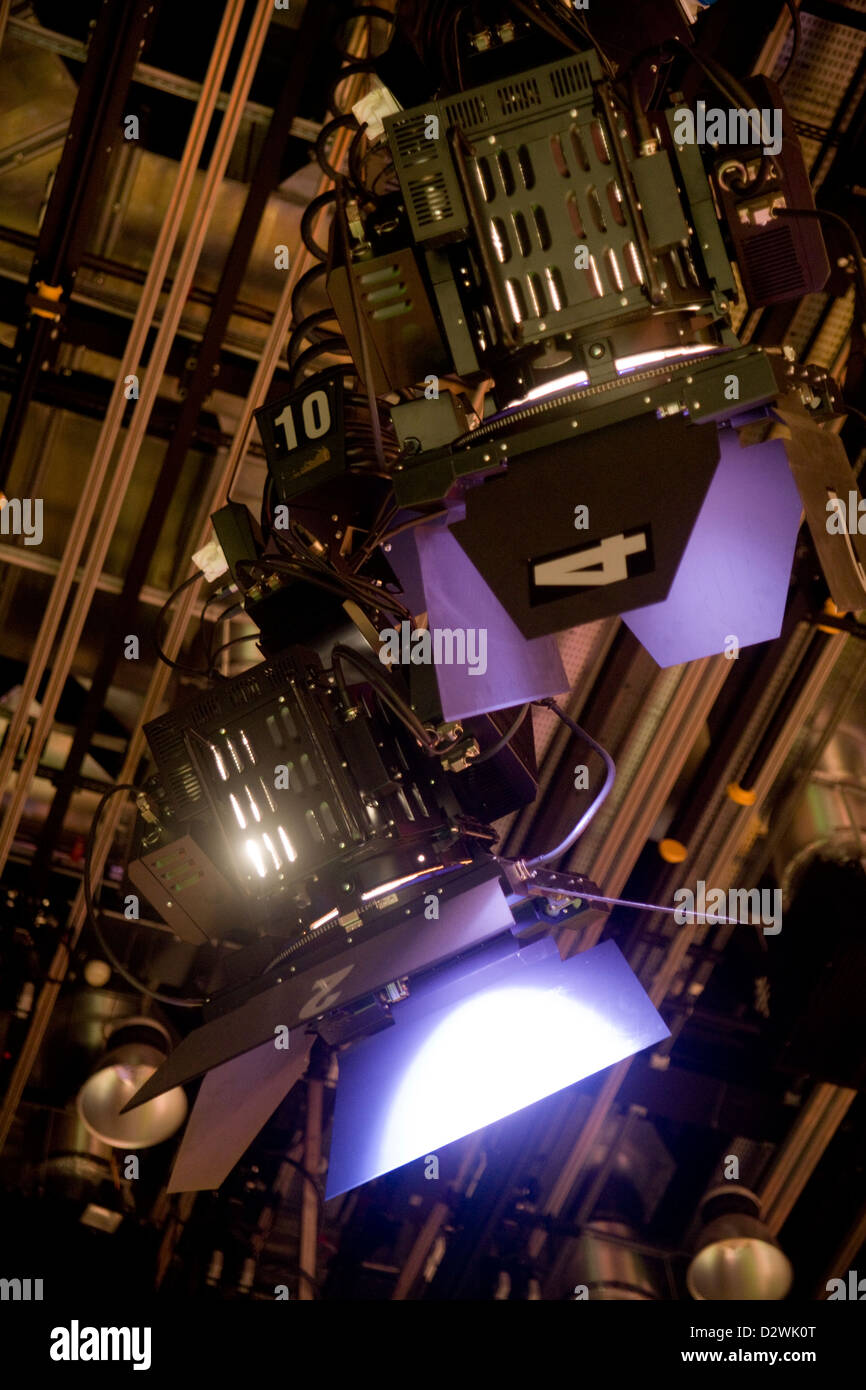 Commercial lighting for Television and film production. Studio lights ...