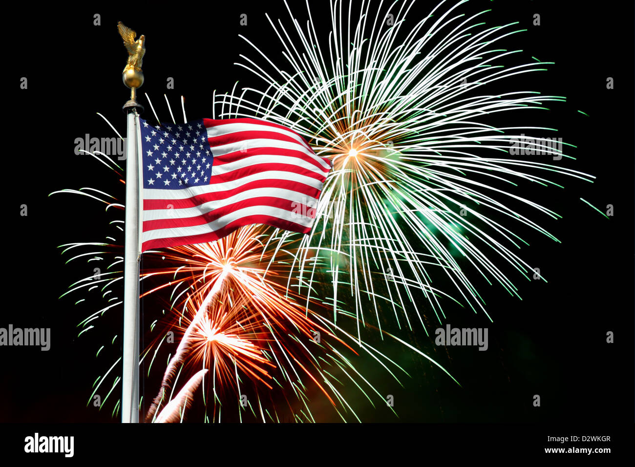 American Flag Fireworks High Resolution Stock Photography and Images ...