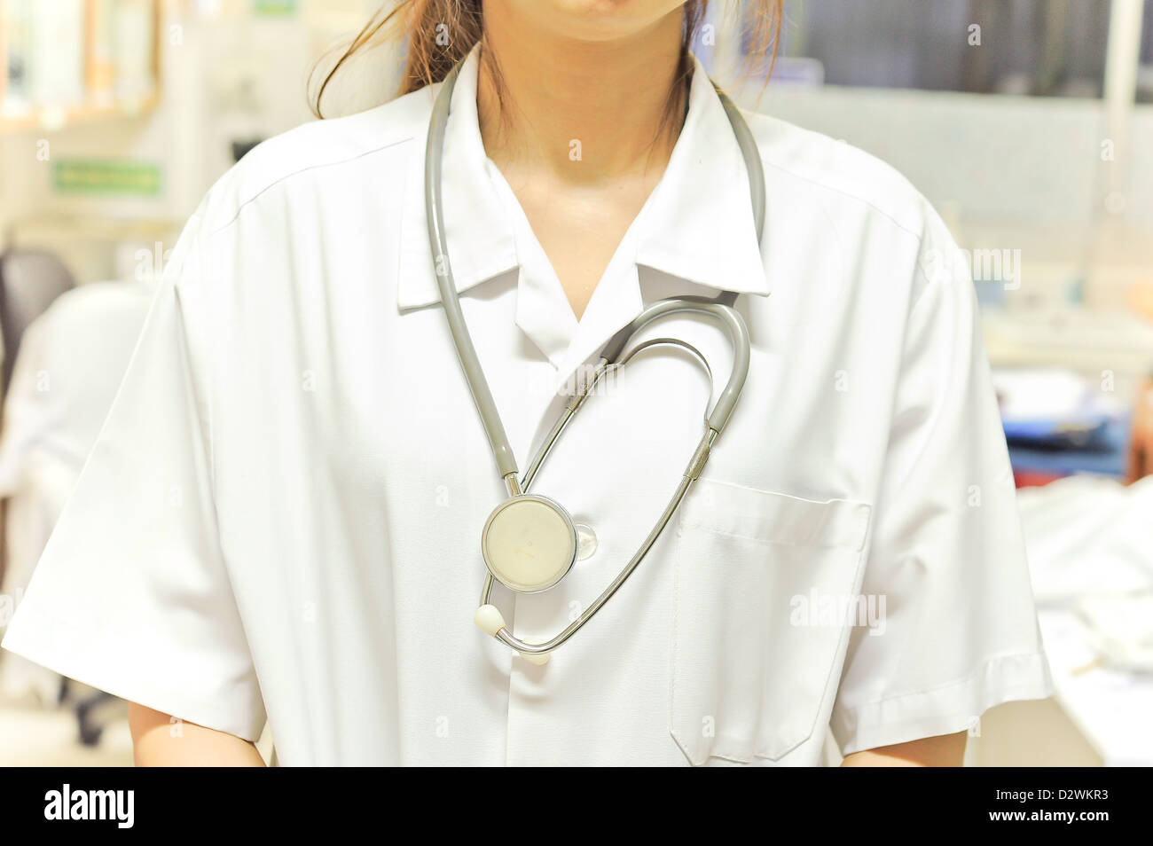 Doctor and stethoscope Stock Photo - Alamy
