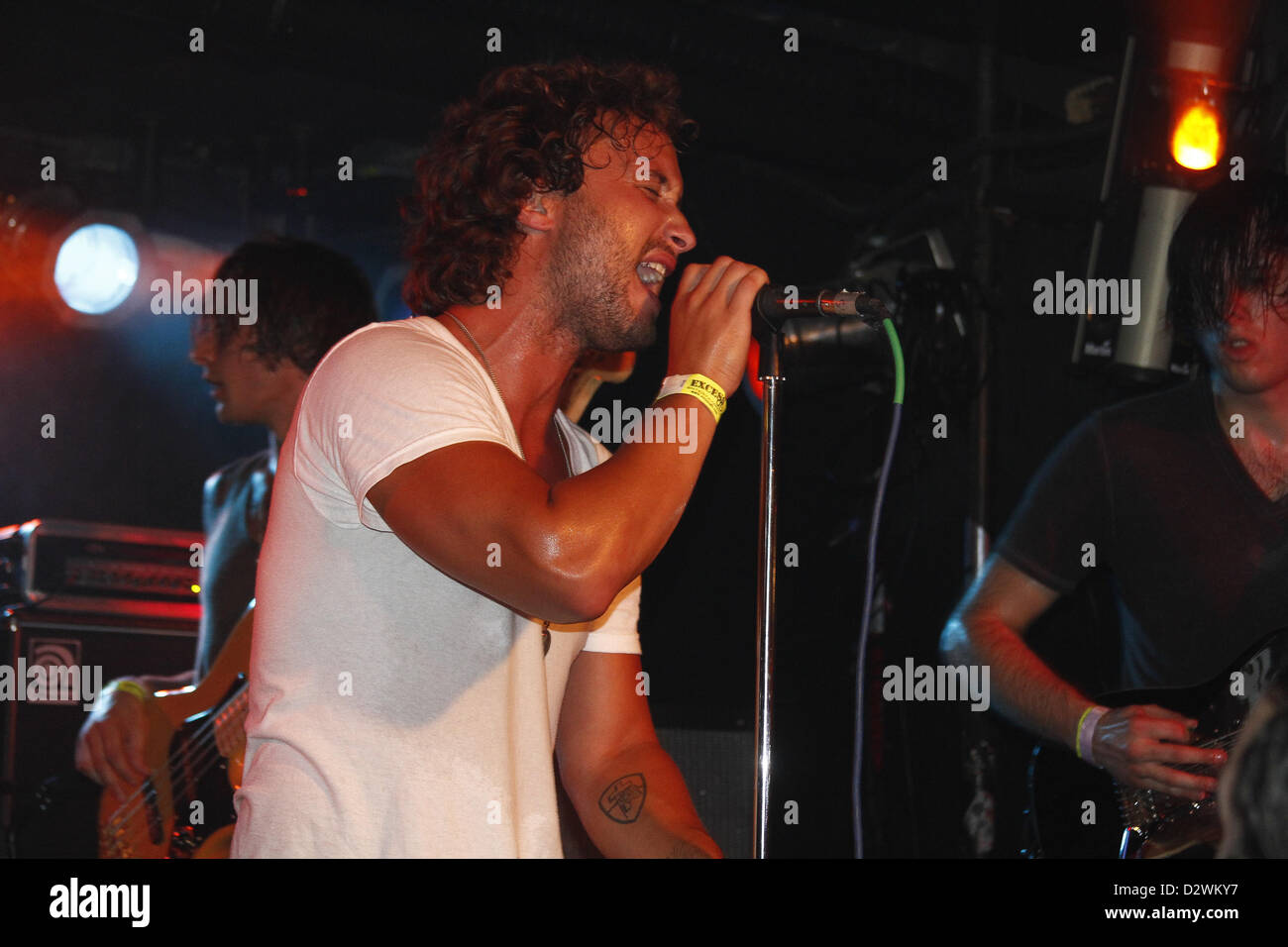 Sept. 12, 2011 - New York, NY, U.S. - Parlor Mob performing at The ...