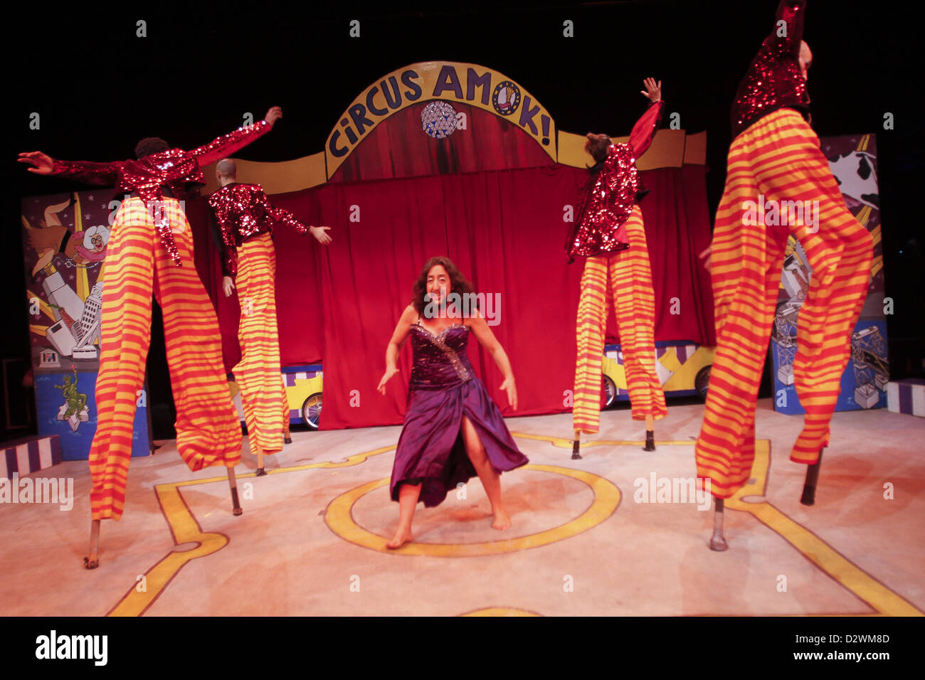 Oct. 12, 2012 - Ny, NY, U.S. - Jennifer Miller's Circus Amok at The ...