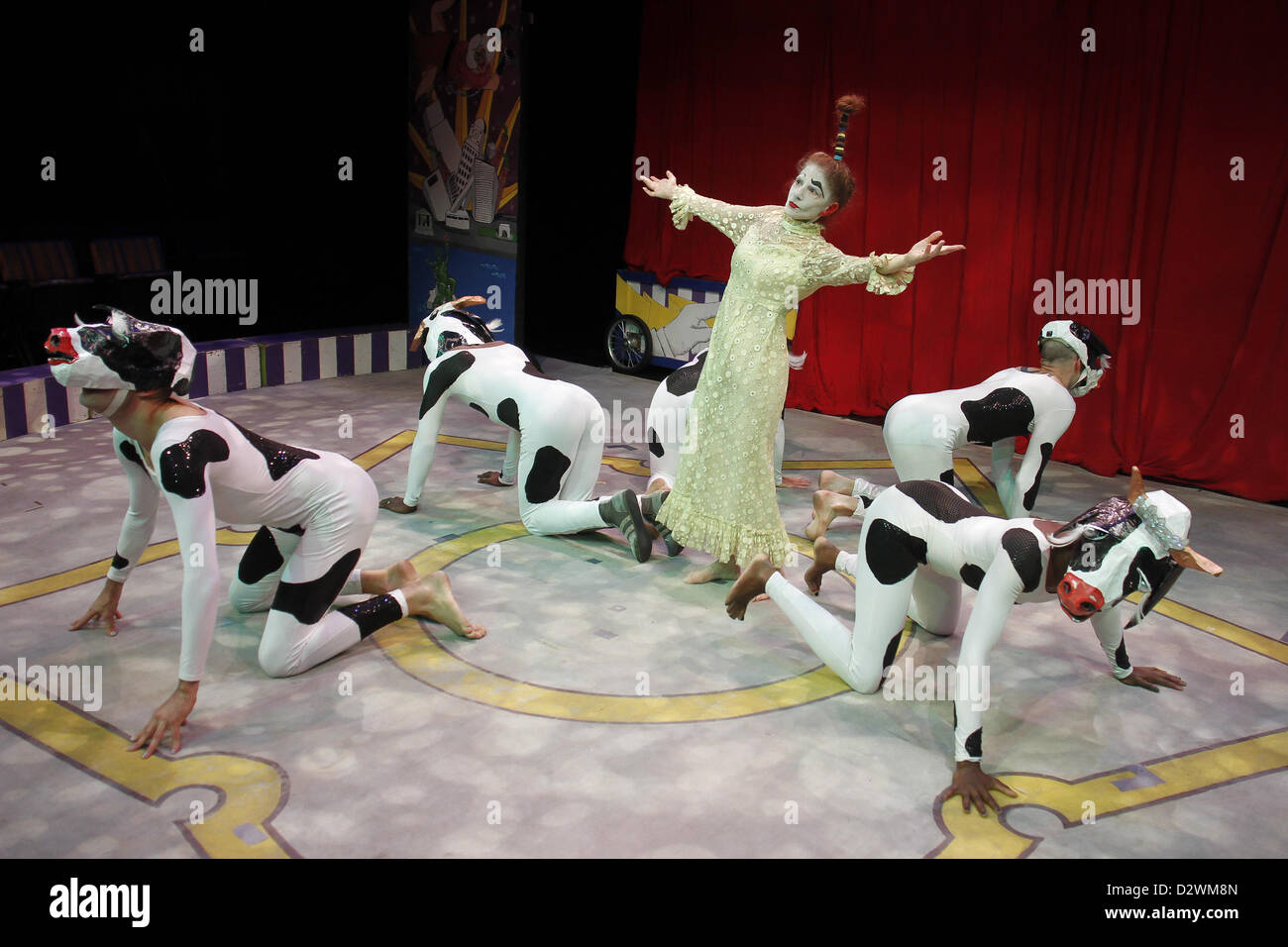 Oct. 12, 2012 - Ny, NY, U.S. - Jennifer Miller's Circus Amok at The ...