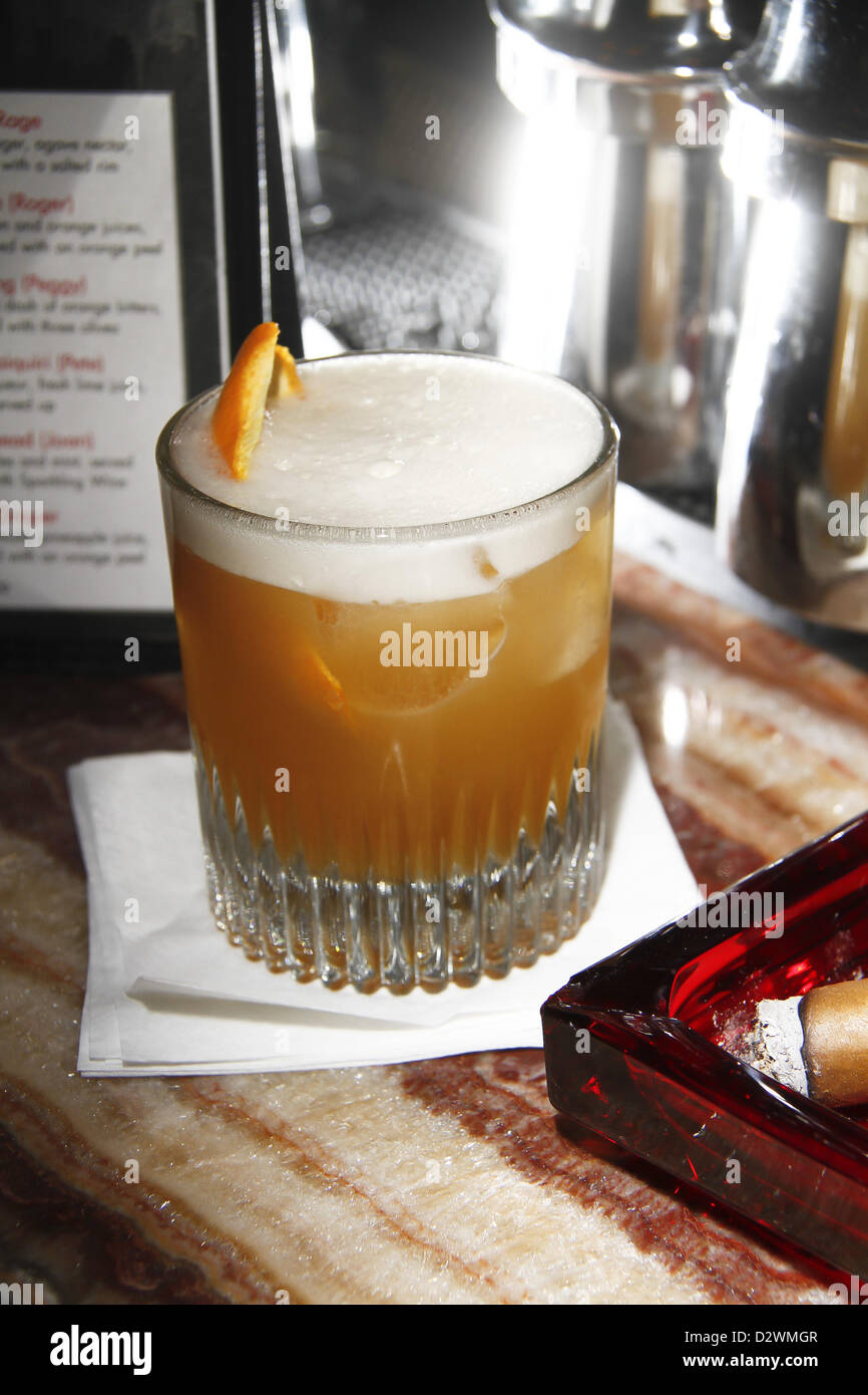 March 22, 2012 - New York, NY, U.S. - The Don Draper cocktail at The ...