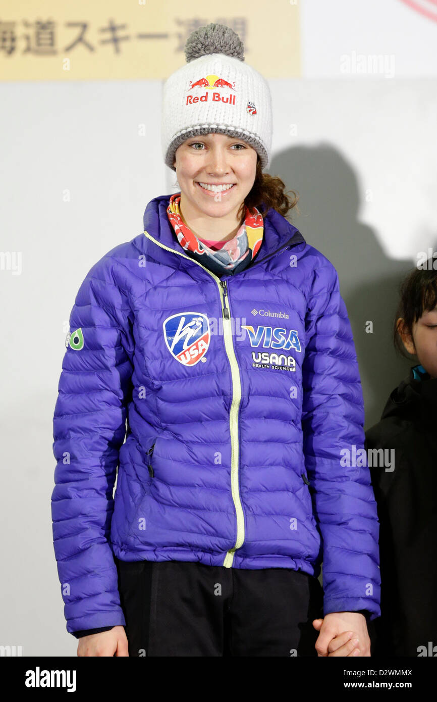 Sarah Hendrickson (USA), FEBRUARY 1, 2012 - Ski Jumping : Sarah ...