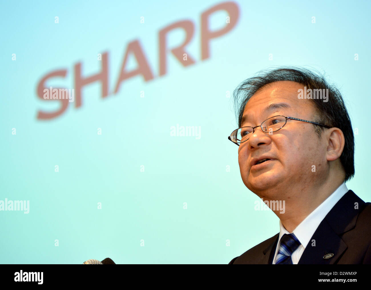 February 1, 2013, Tokyo, Japan - President Takashi Okuda of Japan's ...