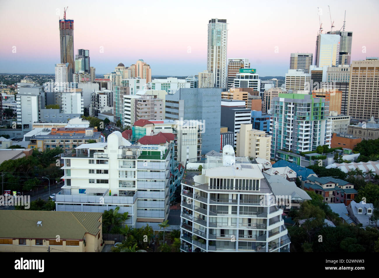 Brisbane city skyline hi-res stock photography and images - Alamy