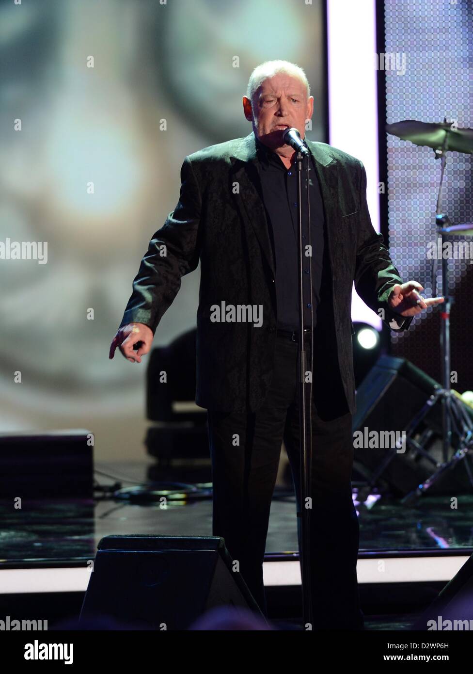 Singer Joe Cocker attends the 48th Golden Camera Awards (Goldene Kamera ...