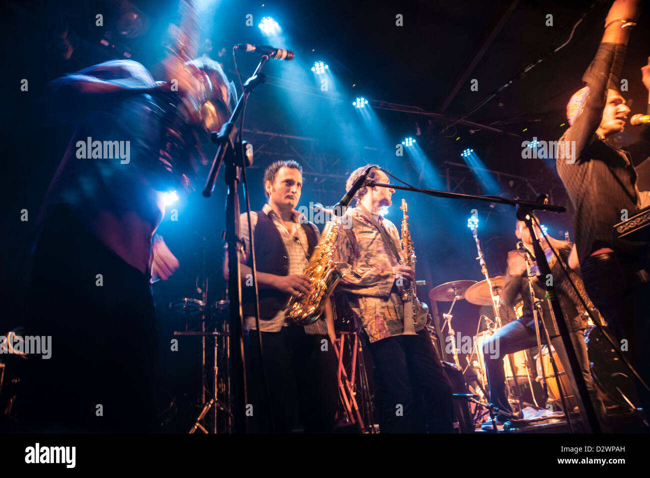 Israel.The Alaev Family, a multigenerational ensemble playing ...
