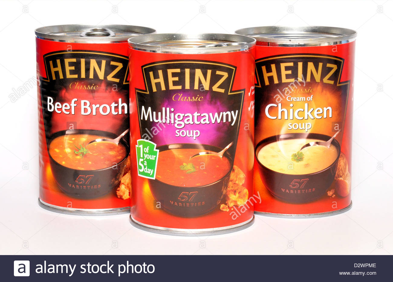 Heinz soup cans Stock Photo: 53427038 - Alamy