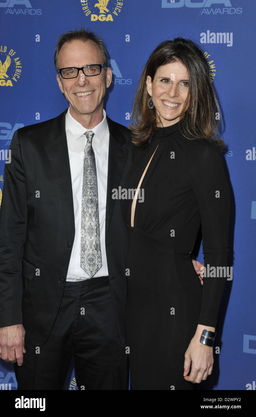 Feb. 2, 2013 - Los Angeles, California, U.S. - Kirby Dick, Amy Schatz ...