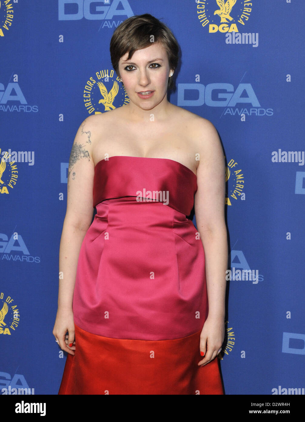 Feb. 2, 2013 - Los Angeles, California, U.S. - Lena Dunham attending ...