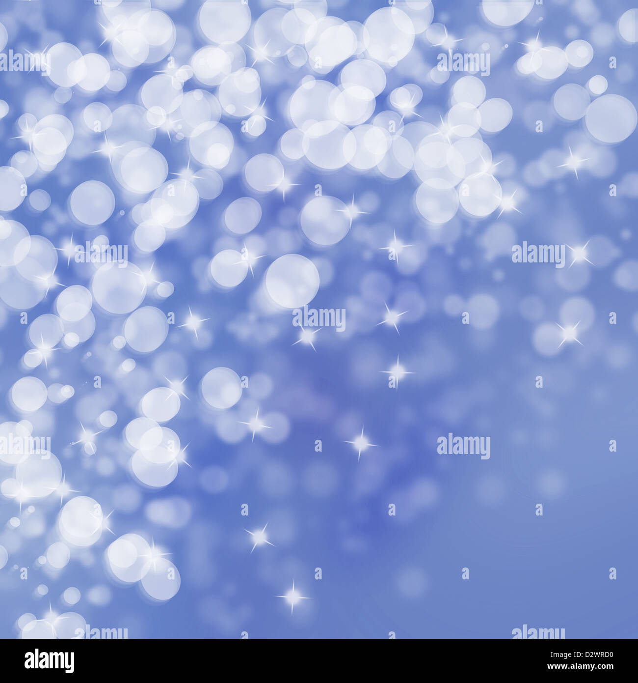 Winter lights on bright background Stock Photo - Alamy