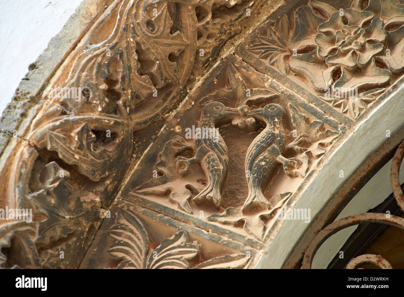Medieval relief sculptures from 1432 on the Church of San Giacomo di ...