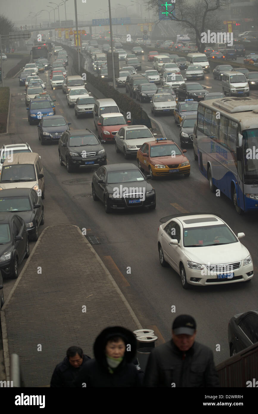 Traffic pollution china hi-res stock photography and images - Alamy