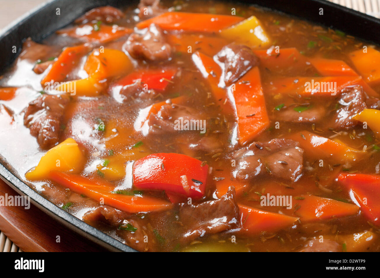 chinese cuisine .stewed mutton with vegetable Stock Photo - Alamy