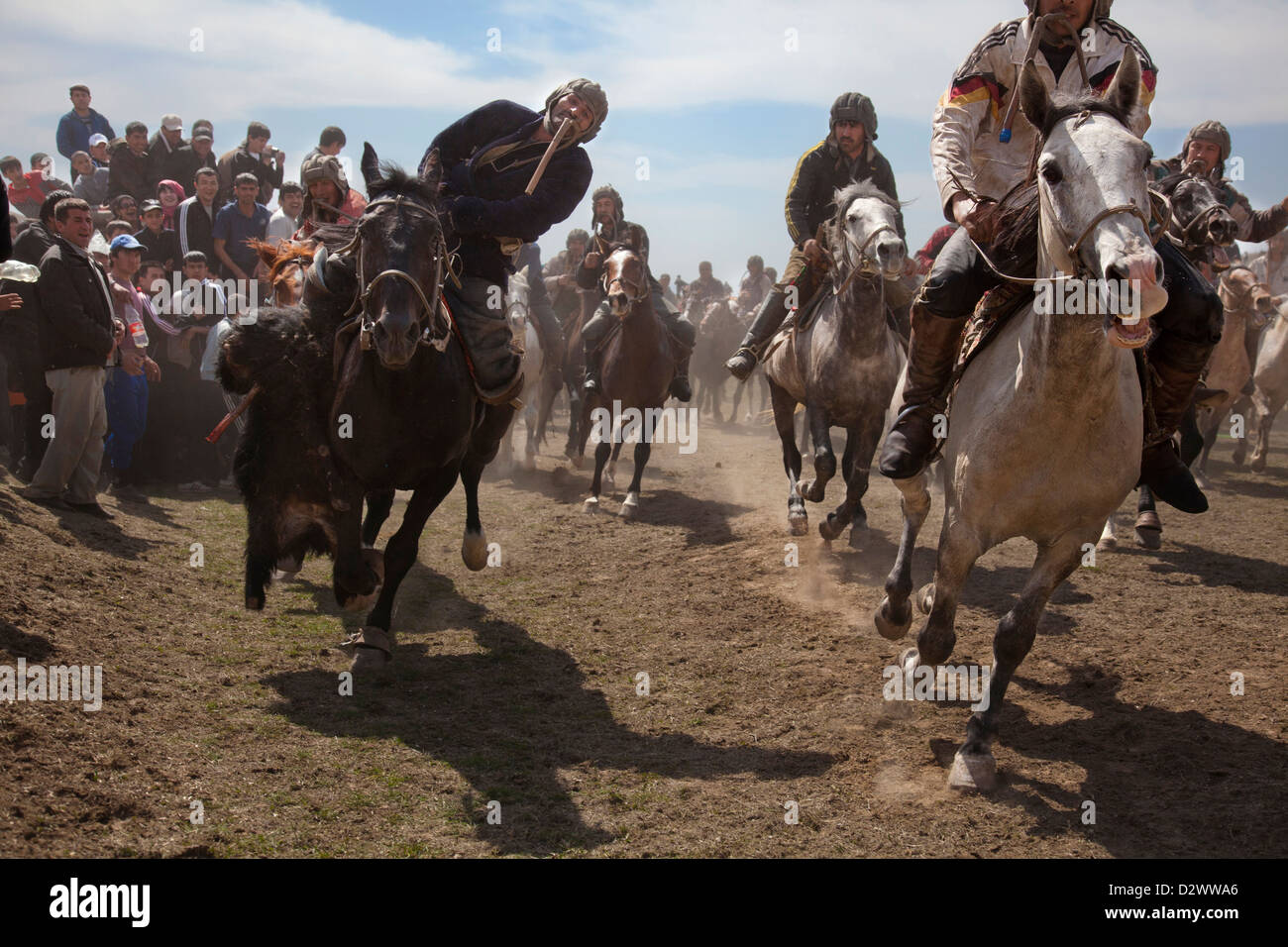 Buzkashi central asia hi-res stock photography and images - Alamy