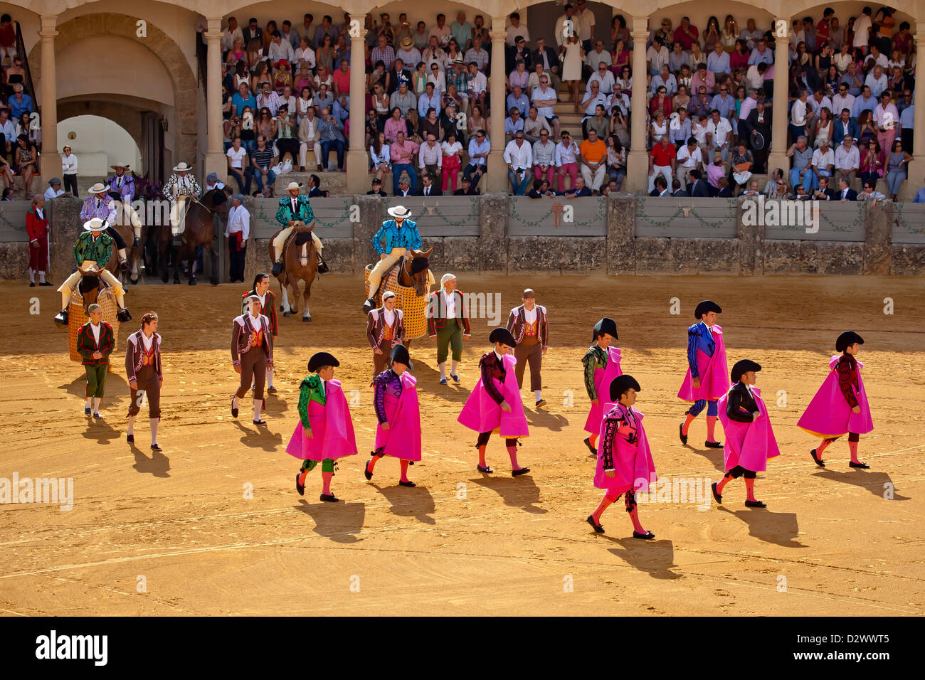 The Goyesca Bullfight Ronda Spain Stock Photo - Alamy