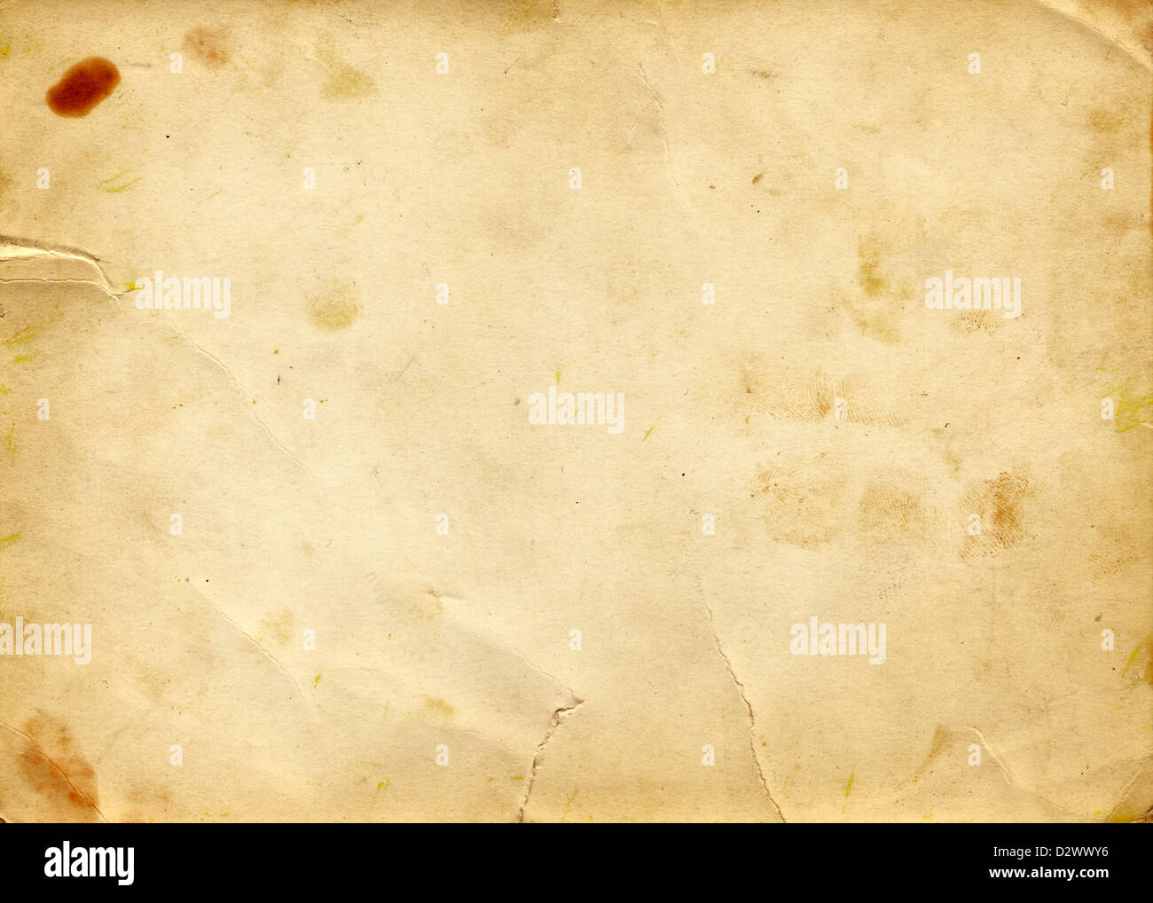 Old paper texture with stains Stock Photo - Alamy