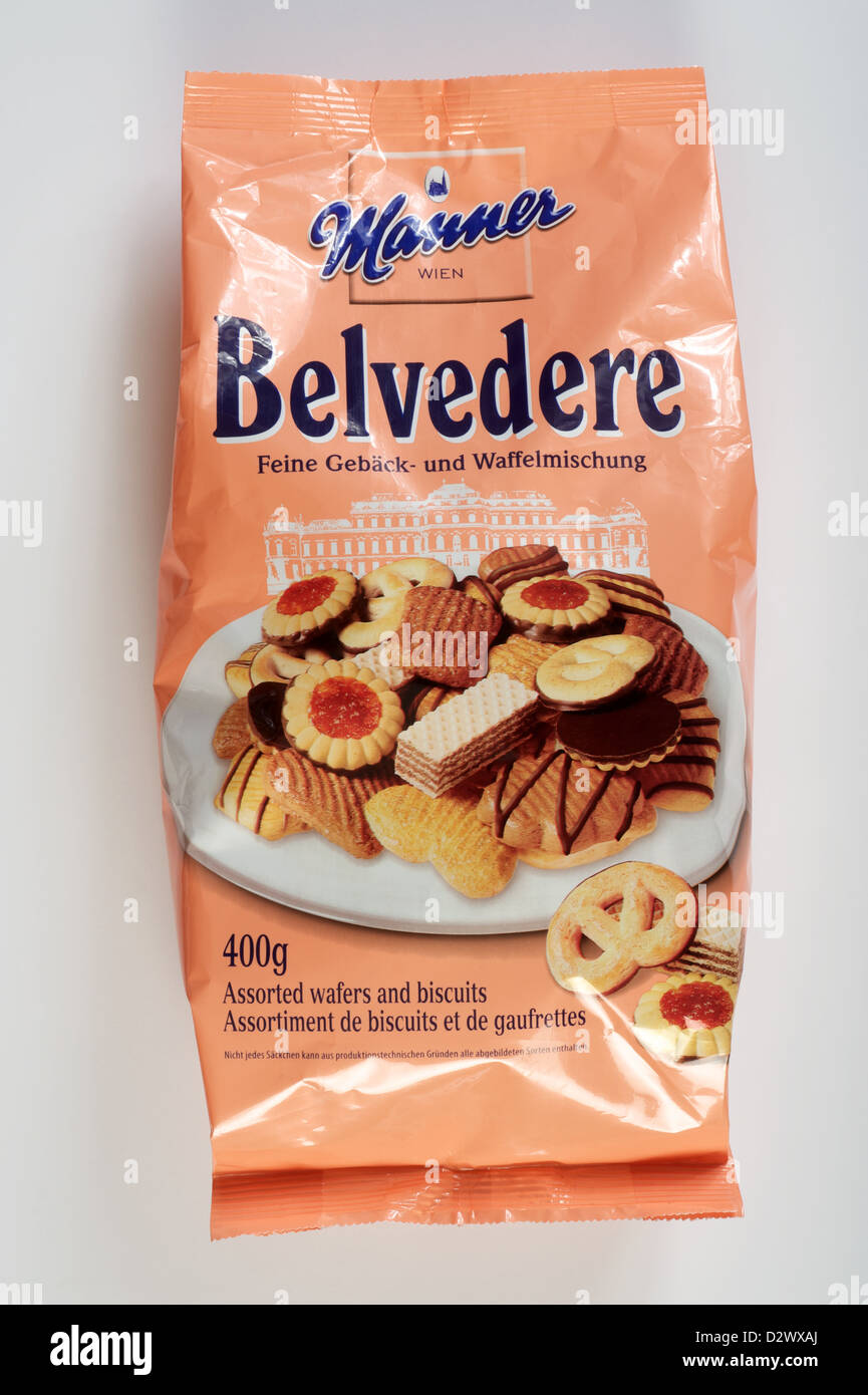 Manner belvedere biscuits hi-res stock photography and images - Alamy