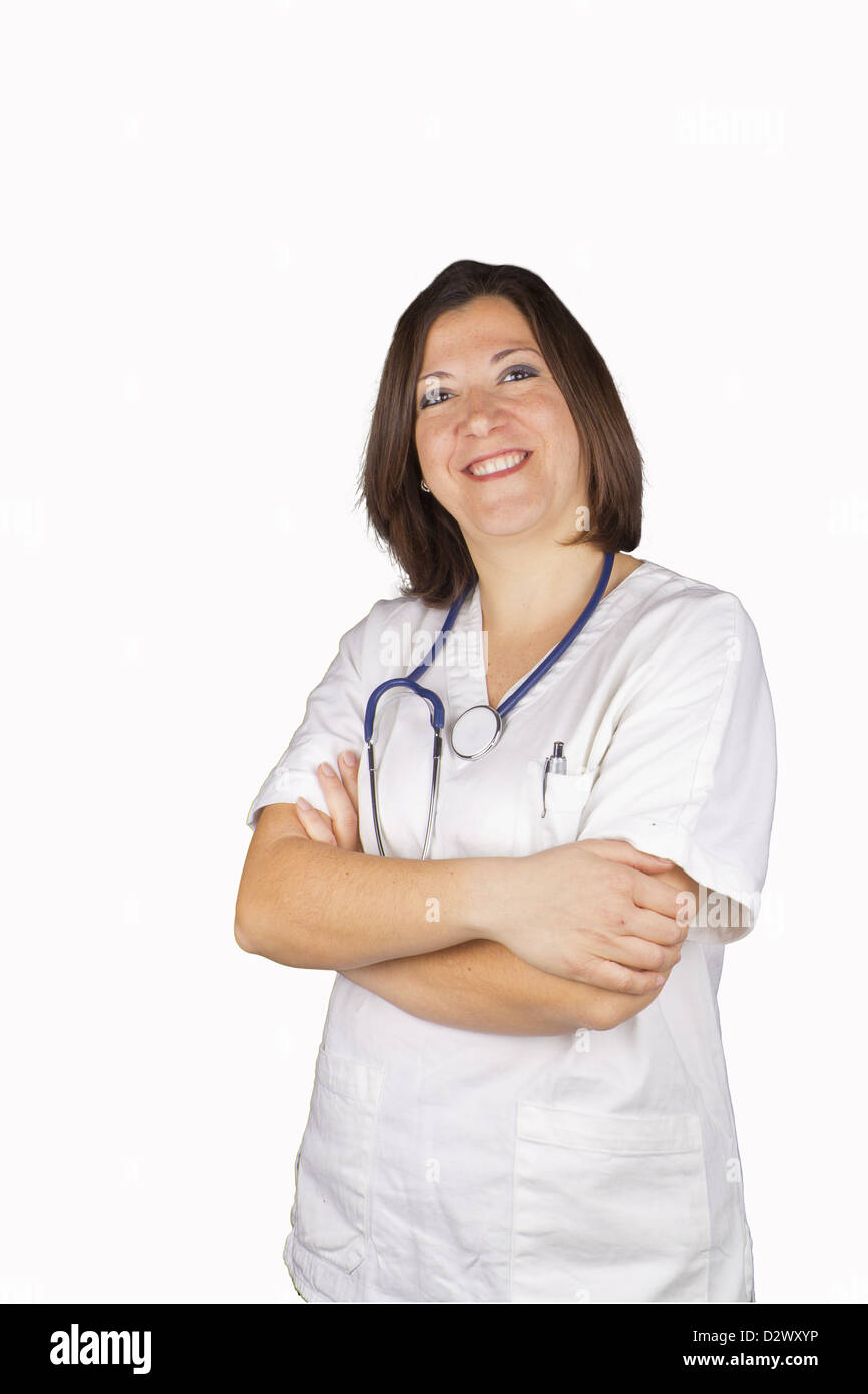 happy medical girl Stock Photo - Alamy