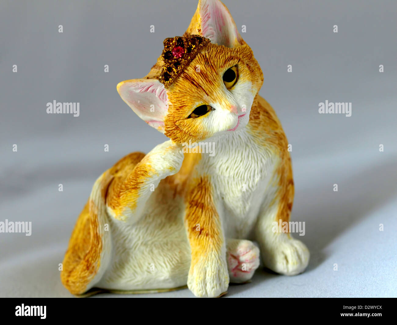 The Princess needs to scratch Stock Photo - Alamy