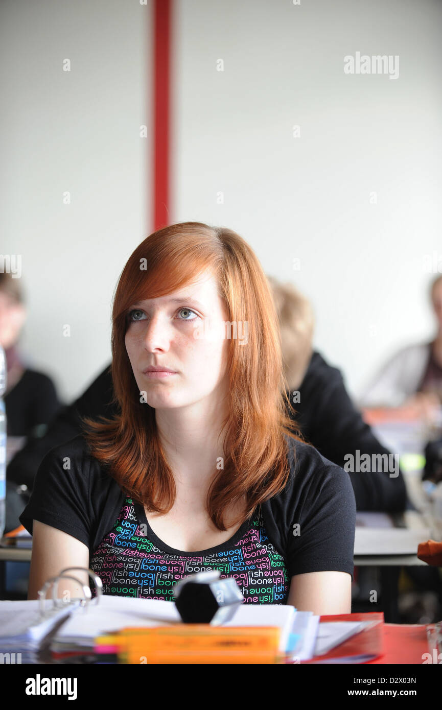 St. Georgen, Germany, a student of the 11th Class in ...