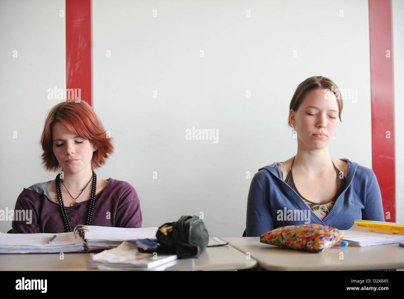 St. Georgen, Germany, the 11th Schuelerinnen Class in ...