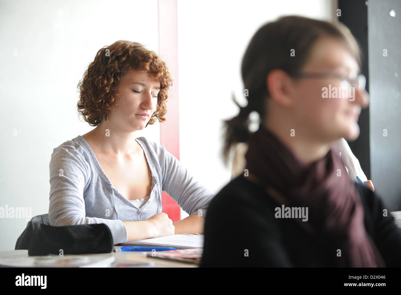 St. Georgen, Germany, the 11th Schuelerinnen Class in ...