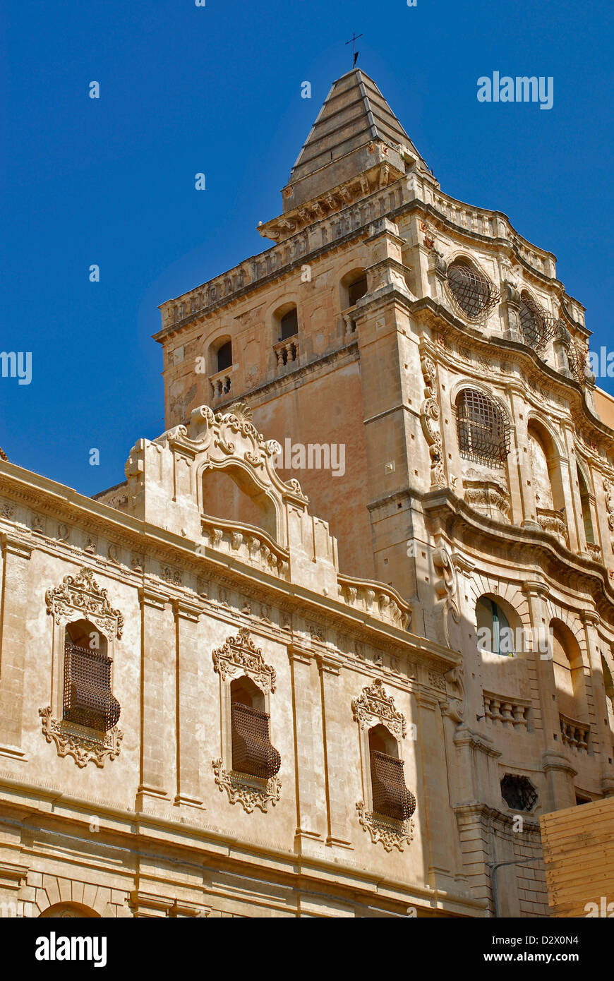 Noto Sicily Syracuse Province Architecture Stock Photo - Alamy