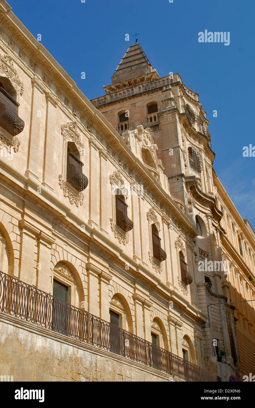 Noto Sicily Syracuse Province Architecture Stock Photo - Alamy