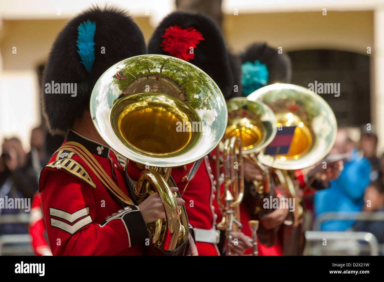 British Army Bands Stock Photo - Alamy
