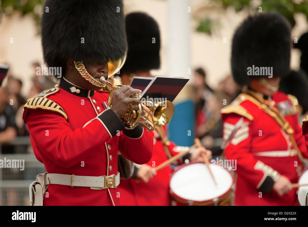 British army military bandsman hi-res stock photography and images - Alamy