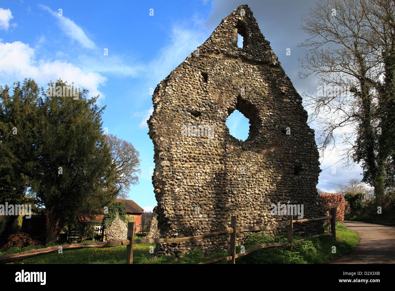 Westhumble Chapel, Surrey Hills, England Stock Photo - Alamy
