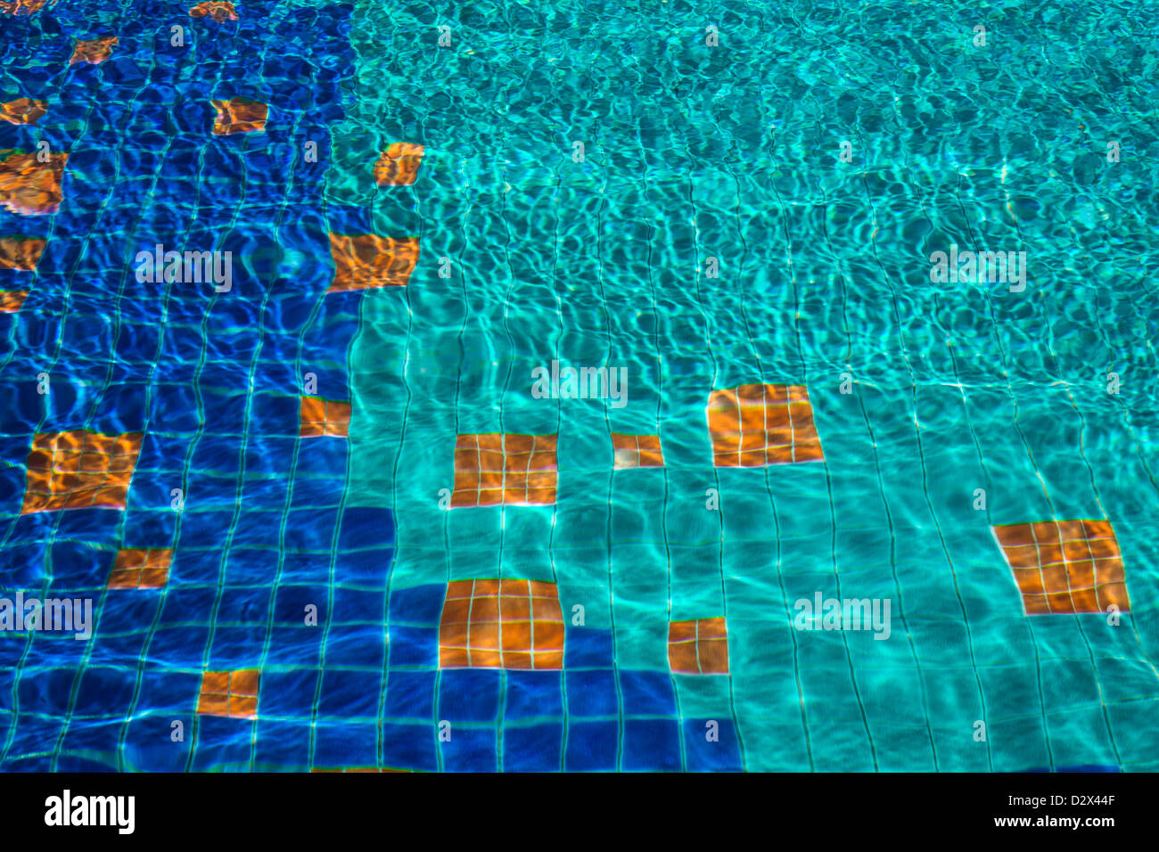 Abstract blue water in swimming hi-res stock photography and images - Alamy
