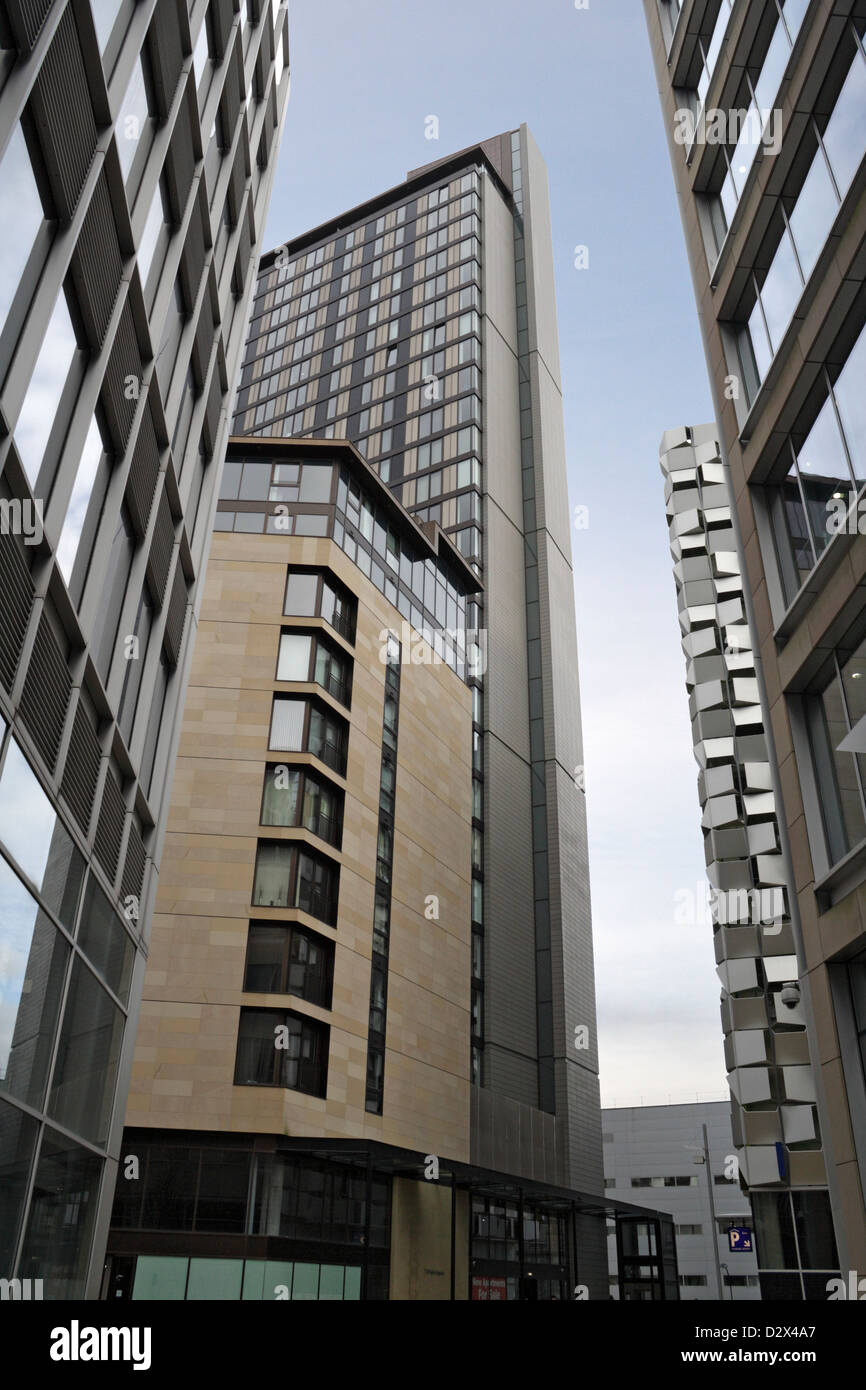 The City Lofts dominate the adjacent buildings and urban skyline of ...