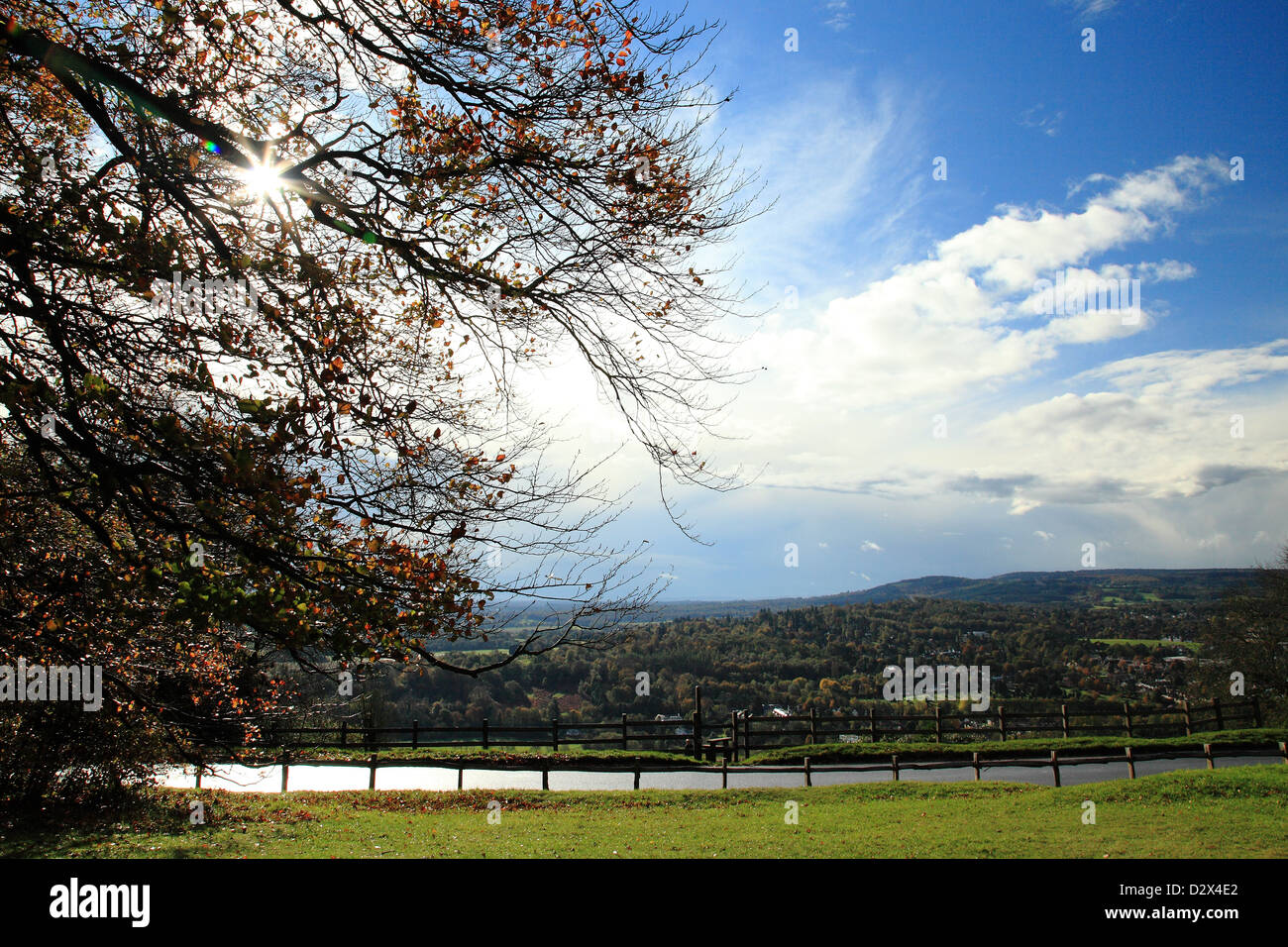 View of surrey hills hi-res stock photography and images - Alamy