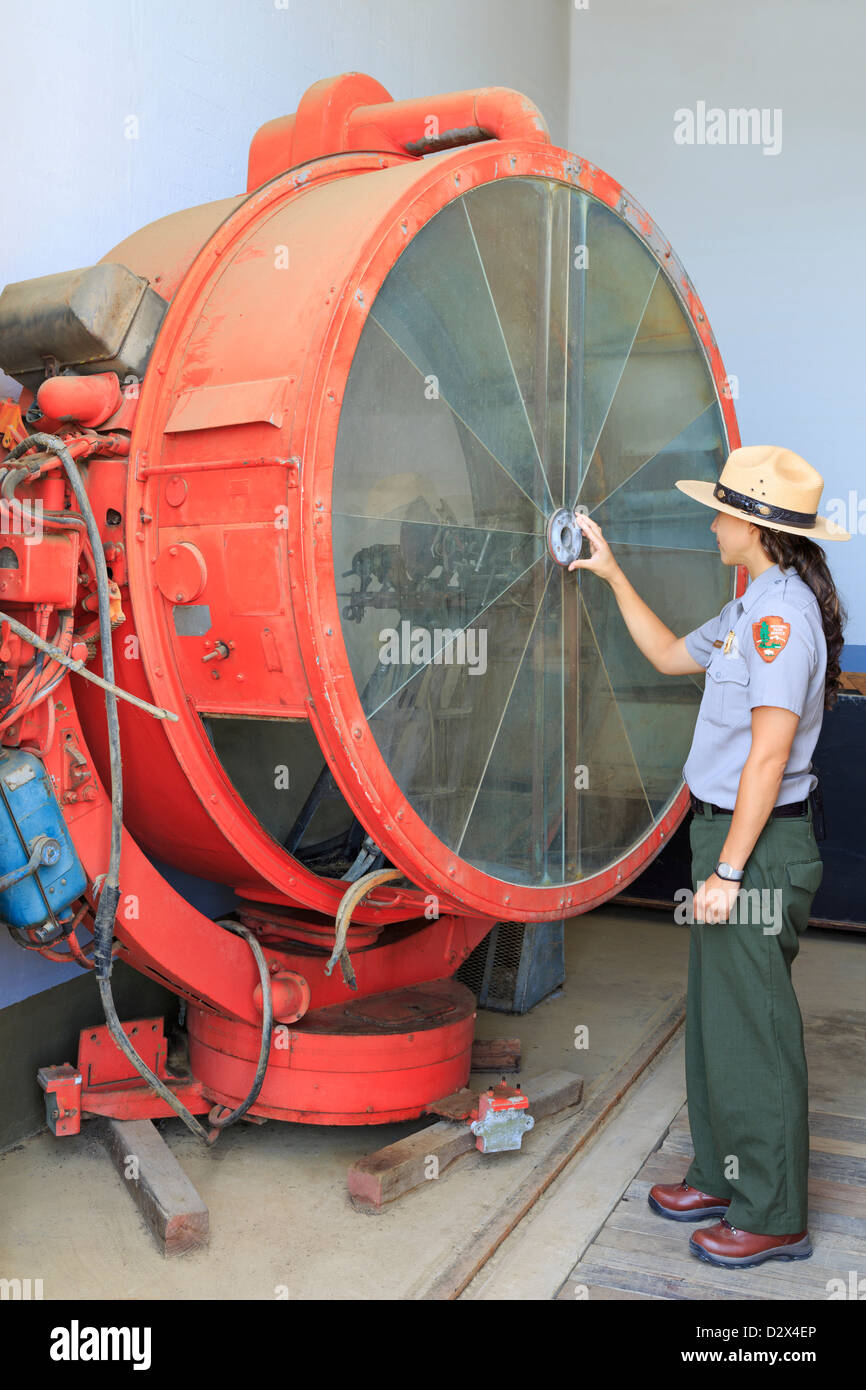 Searchlight at Cabrillo National Monument,Point Loma,San Diego ...