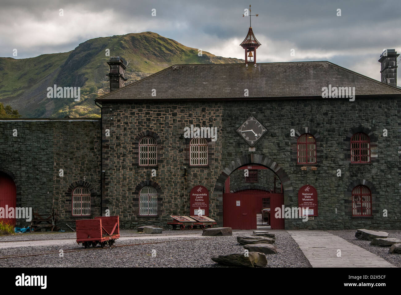 National slate museum hi-res stock photography and images - Alamy