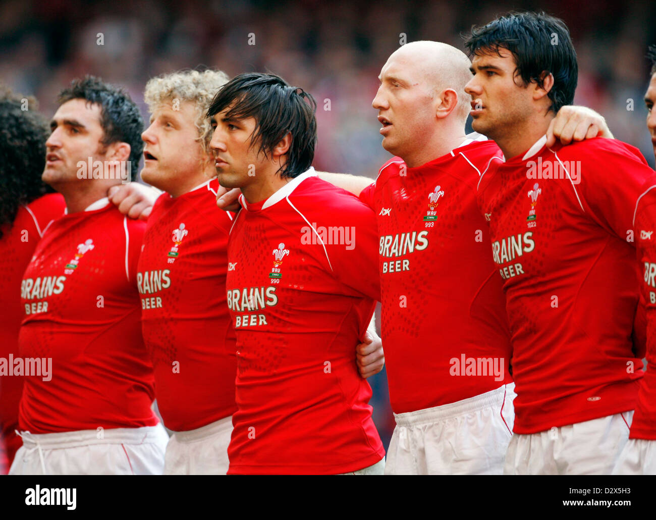 Rugby Anthem Wales High Resolution Stock Photography and Images - Alamy