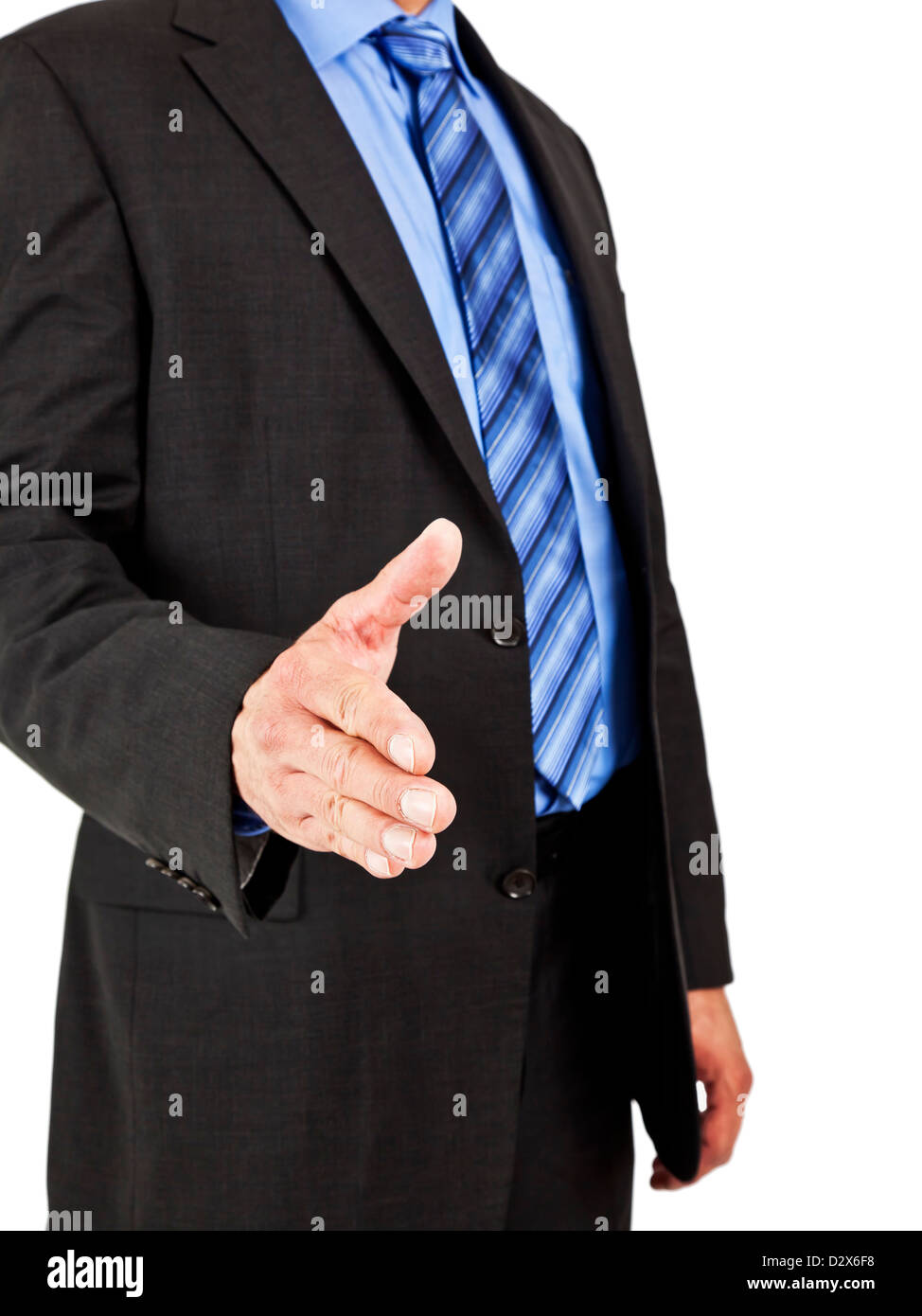 An image of a business man greeting Stock Photo - Alamy
