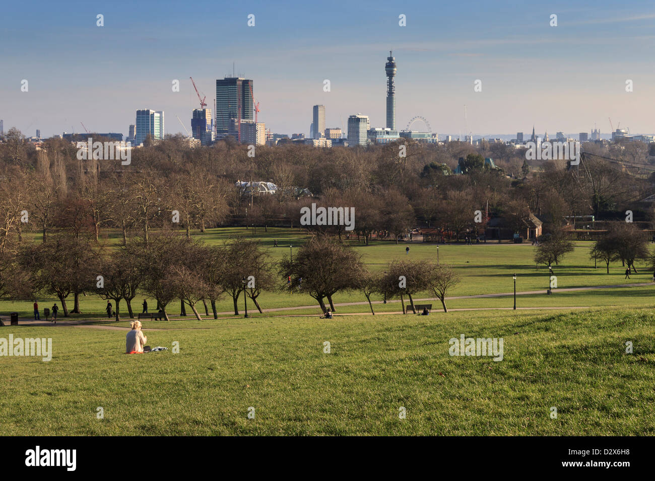 Primrose hill park in london hi-res stock photography and images - Alamy