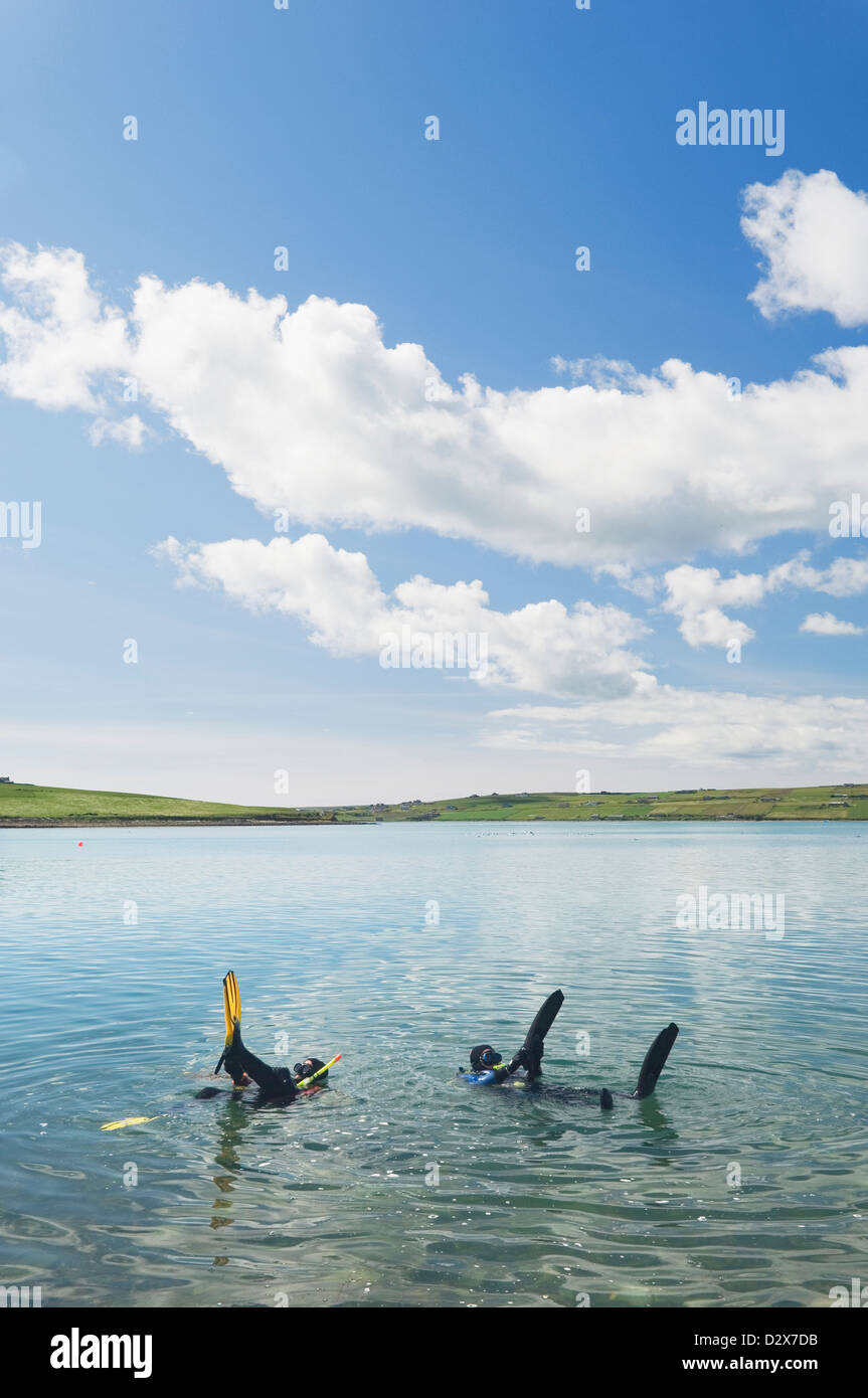 Scuba divers swimming with tanks hi-res stock photography and images ...