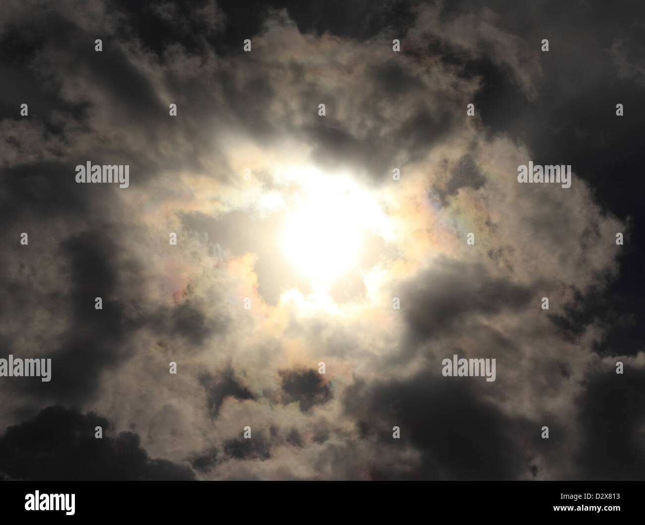 Sun beams clouds nature hi-res stock photography and images - Alamy