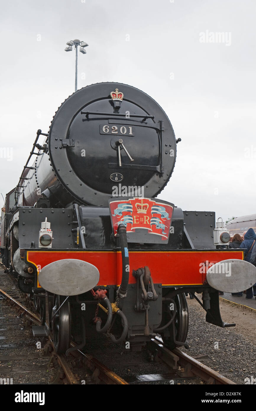 6201 Princess Elizabeth Steam train on display at Railfest 2012 at York ...