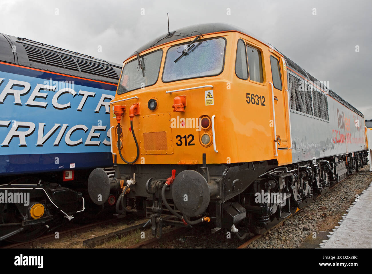 56312 on display at Railfest 2012 at the York National railway museum ...