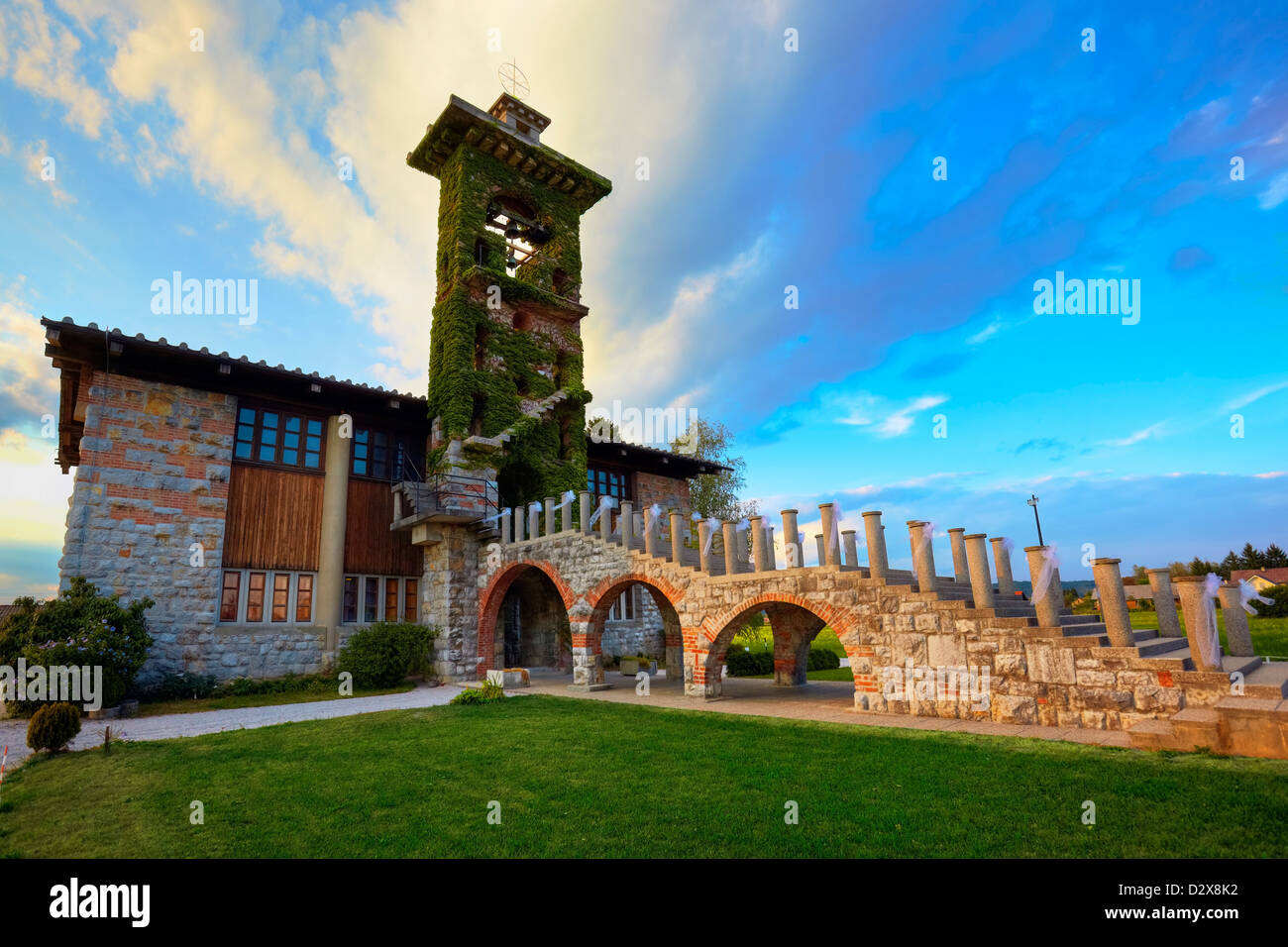 St. Michael’s Church, by Joze Plecnik, Ljubljana, Slovenia Stock Photo ...