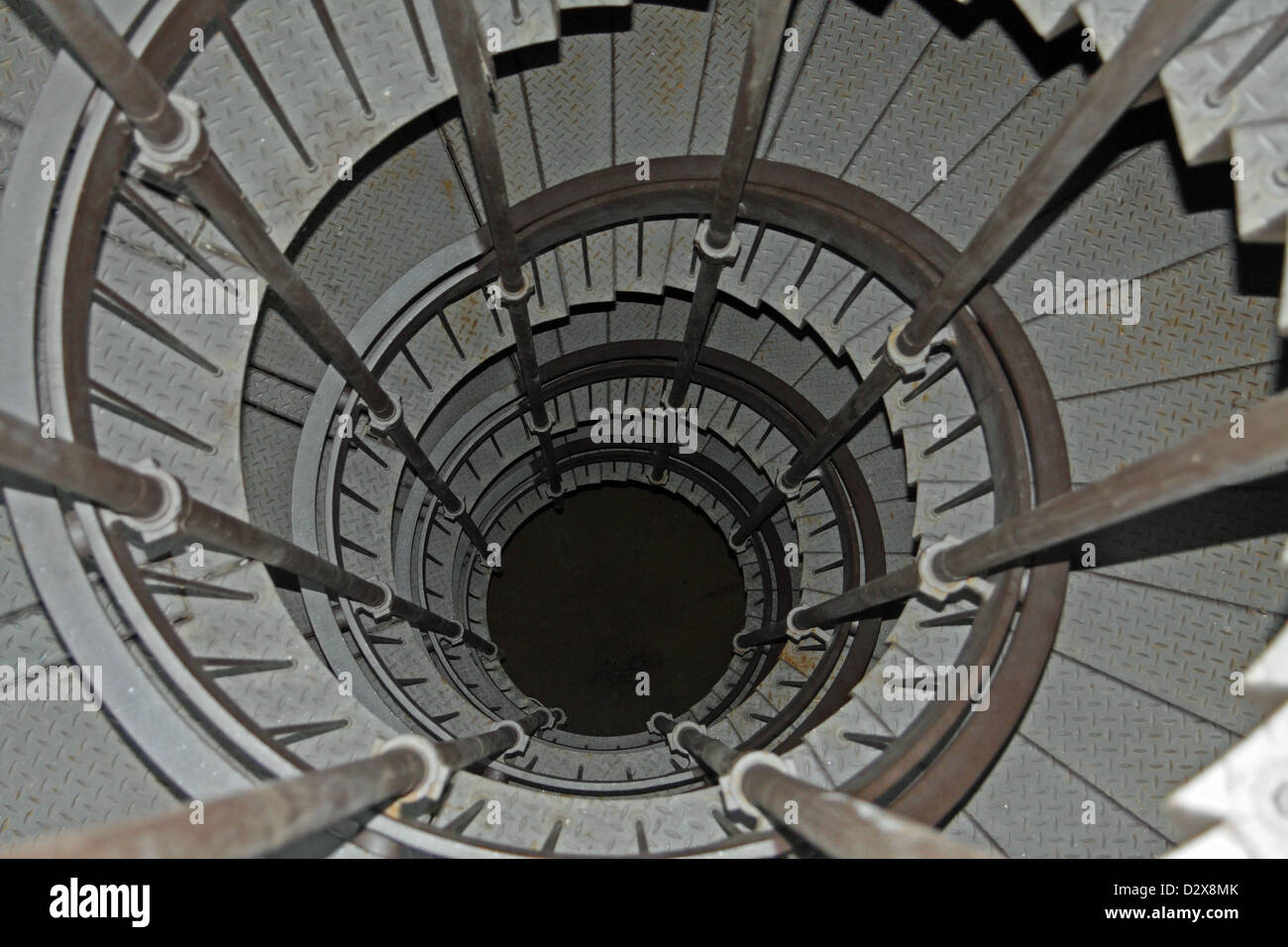 Spiral staircase in Useldange Castle, Luxembourg Stock Photo - Alamy