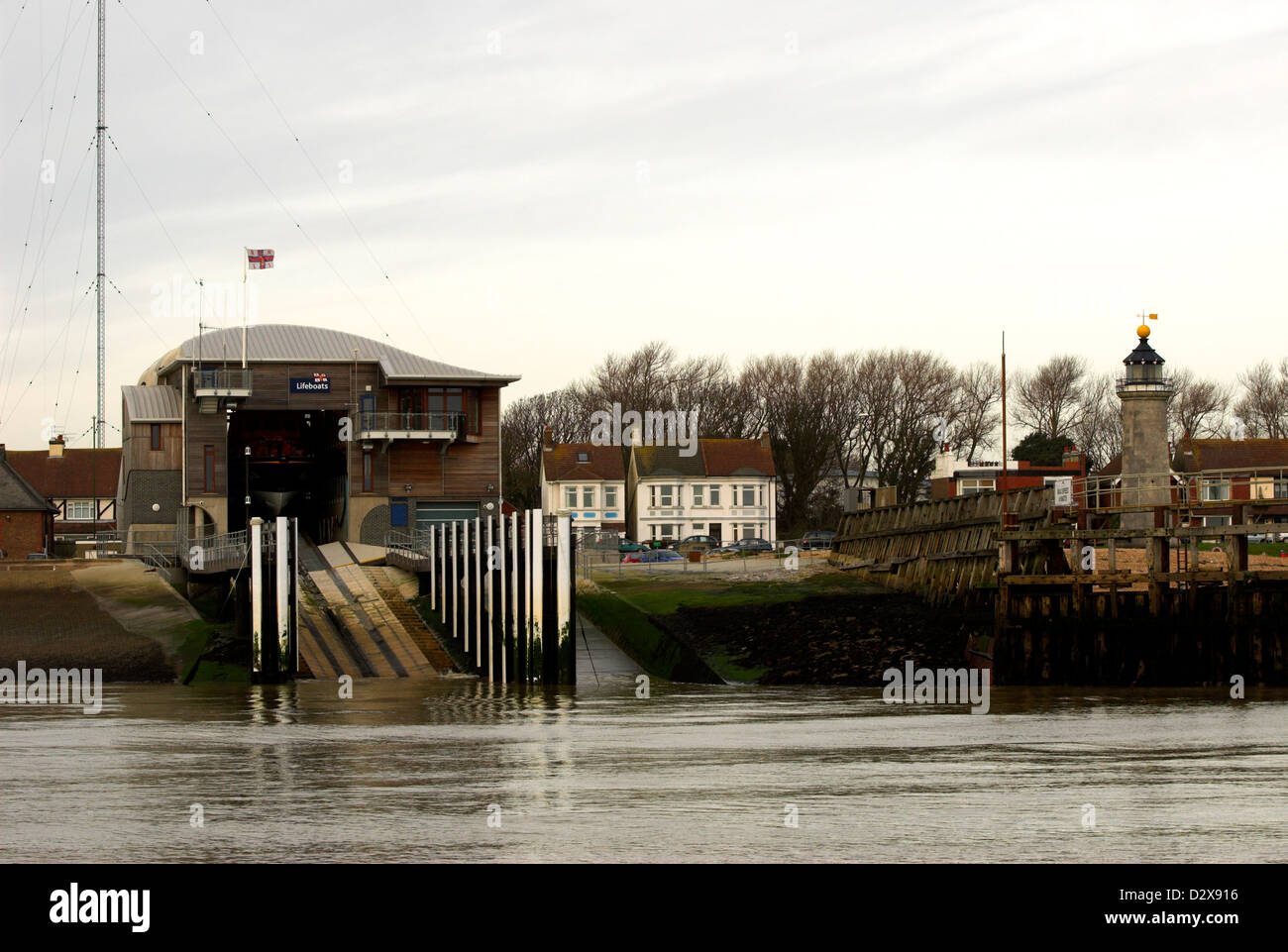 Shoreham-by-Sea Lifeboat Station, West Sx. This is the replacement ...