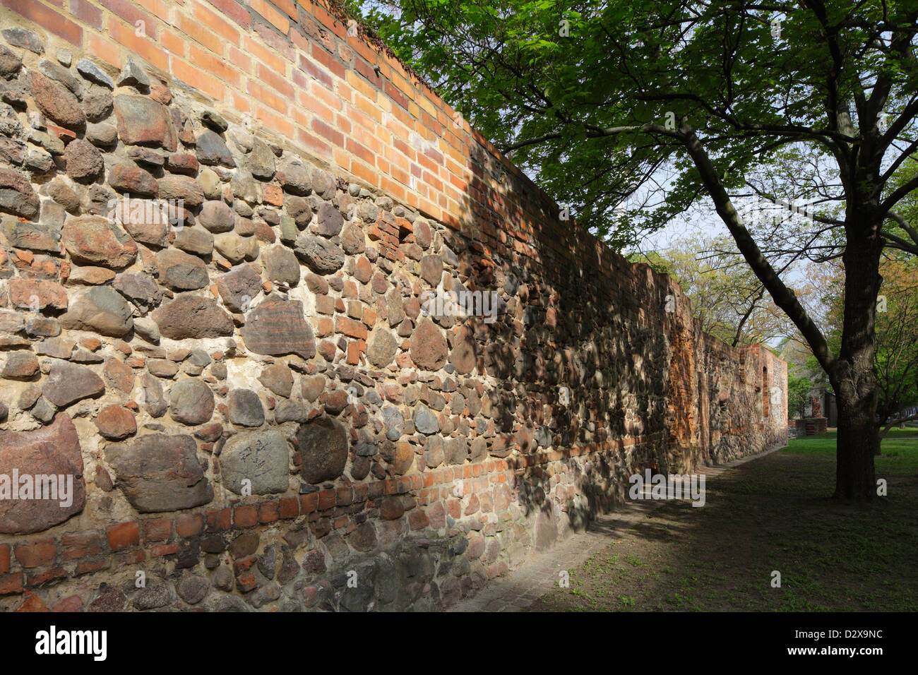 Berlin, Germany, remains of the medieval city wall of Berlin Stock ...