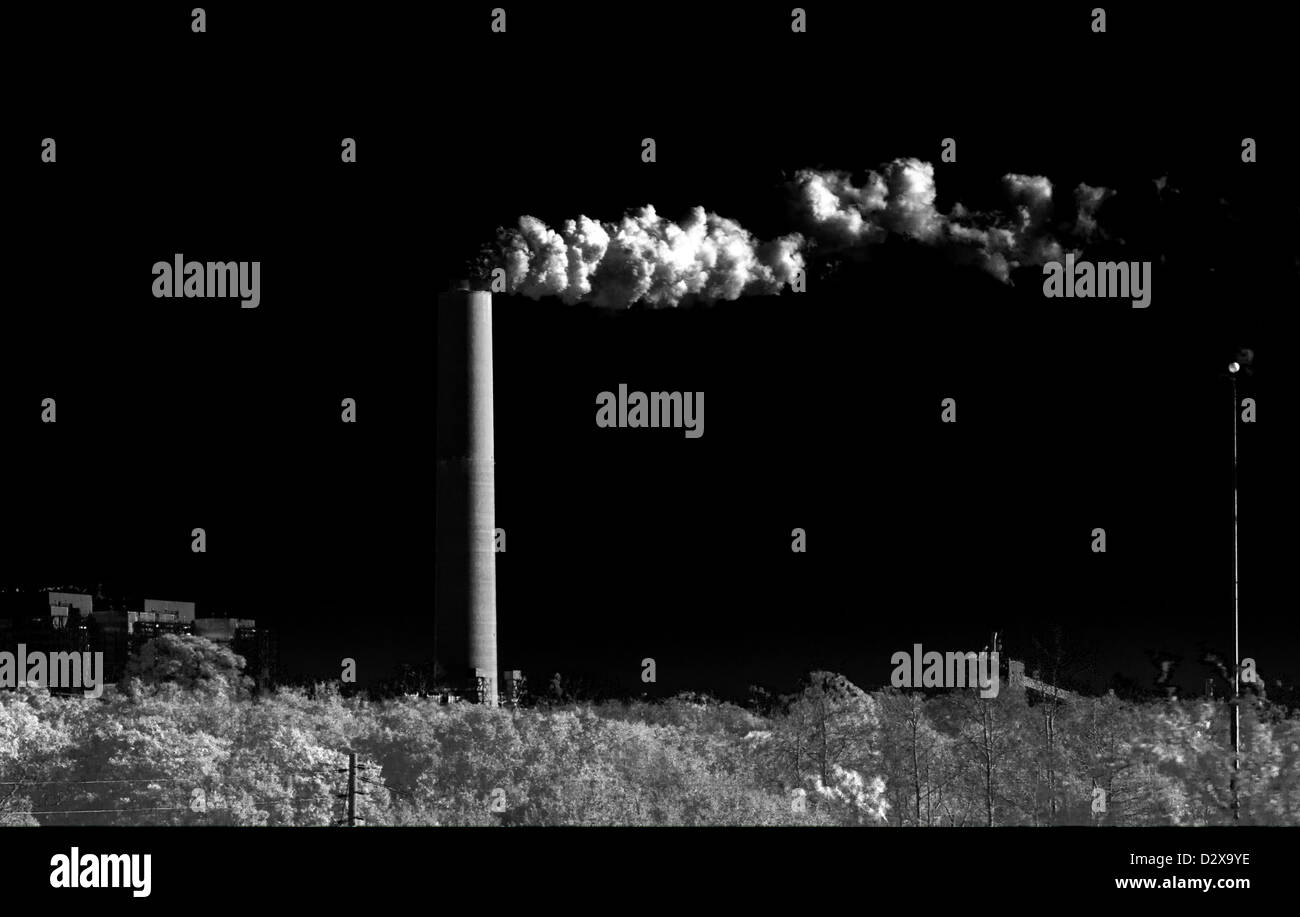 Black chimney stack hi-res stock photography and images - Alamy